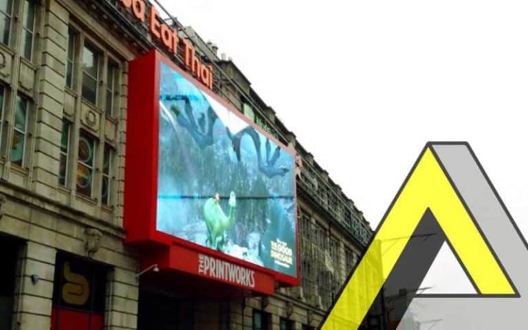 Printworks big LED Screen - Paletti UK